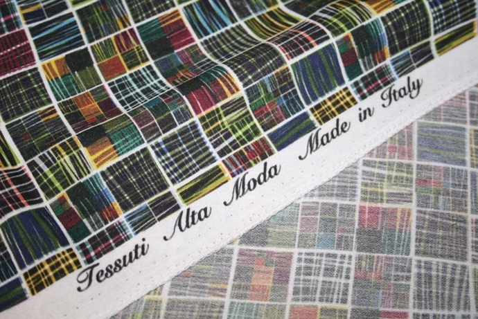 100% viscose cady med tern